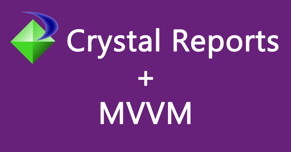 Utilizando O Crystal Reports Com Mvvm No Wpf André Alves De Lima